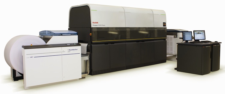 Kodak Debuts World’s Fastest Monochrome Inkjet Press At Hunkeler ...