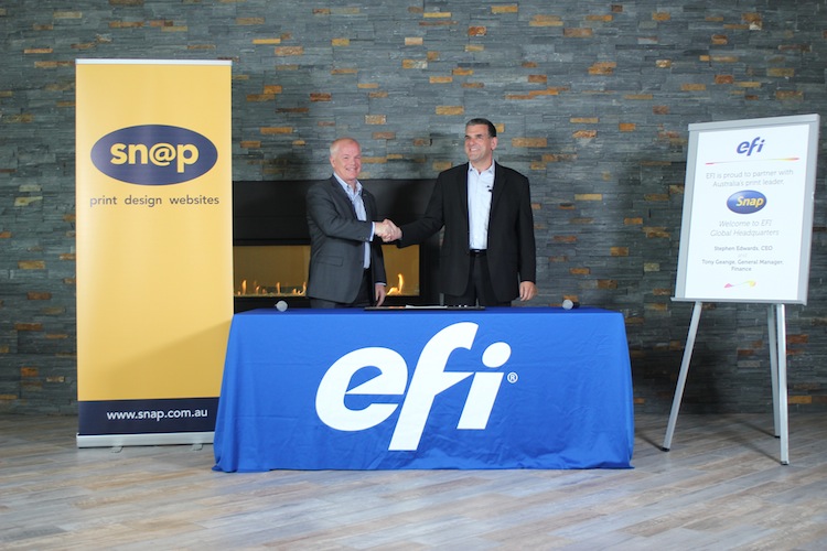 Snap Franchising Takes on EFI Technology to Transform