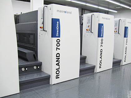 Manroland Sheetfed Adds LEC Technology to Roland Presses