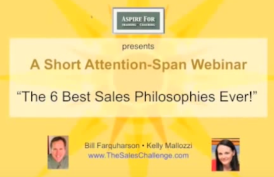 Best of Series: The Six Best Sales Philosophies - Short Attention Span ...