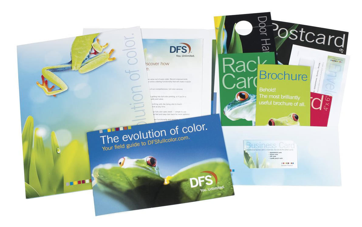 Web-to-print online ordering print providers MGX Copy, DFS, Cimpress ...