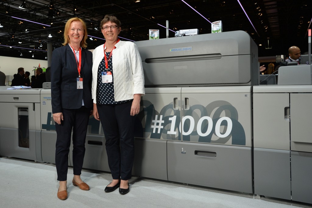 Heidelberg Sells 1,000th Versafire at drupa 2016