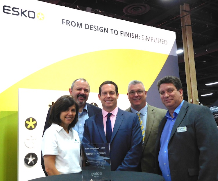 Abbott-Action Invests In Two Esko Kongsberg C64 Finishing Tables