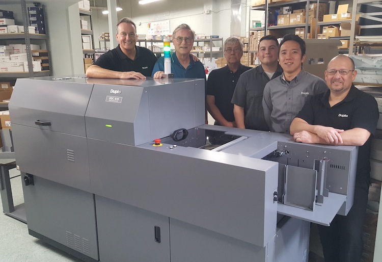 HPGprint Installs First Global DDC-810 Digital Spot UV Coater