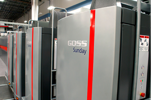 Master Graphics Purchases a Goss Sunday 2000 Press System