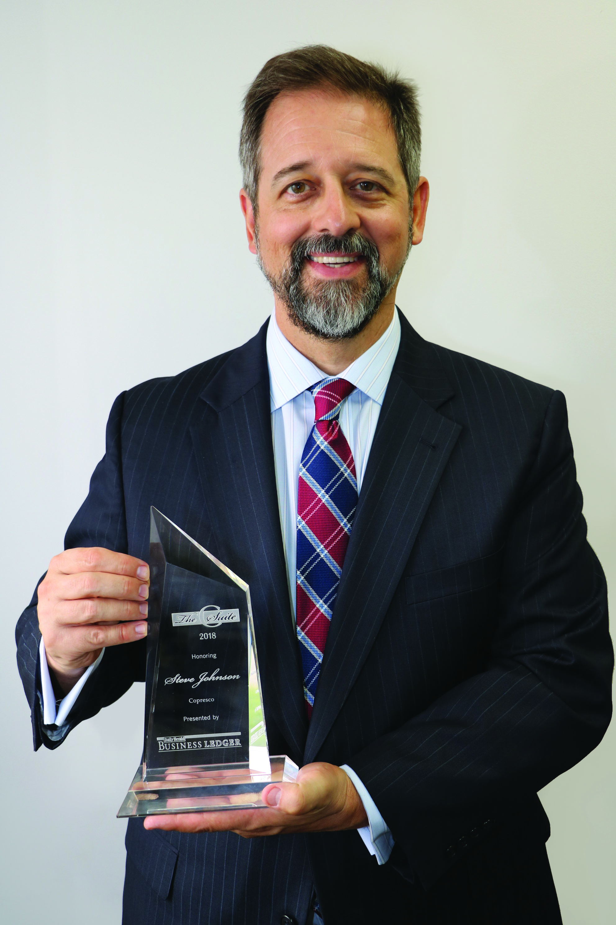Steve Johnson Receives Business Ledger C-Suite Award Honor