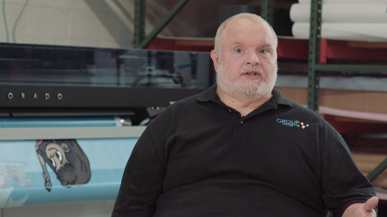 Why Group Imaging Chose Océ Colorado 1640 Wide-format Printer