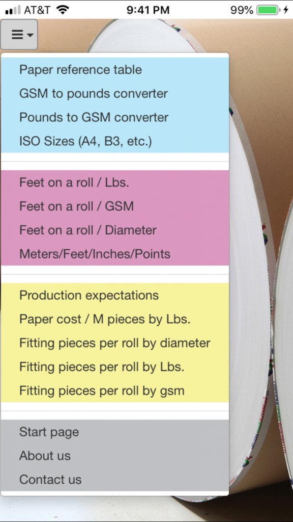 Free App Helps Printers With Unraveling the Mystery of Roll Paper