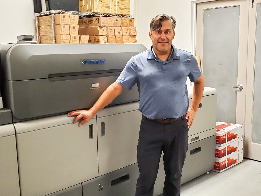 Screen Tech Graphics Leans on Heidelberg's Versafire EP