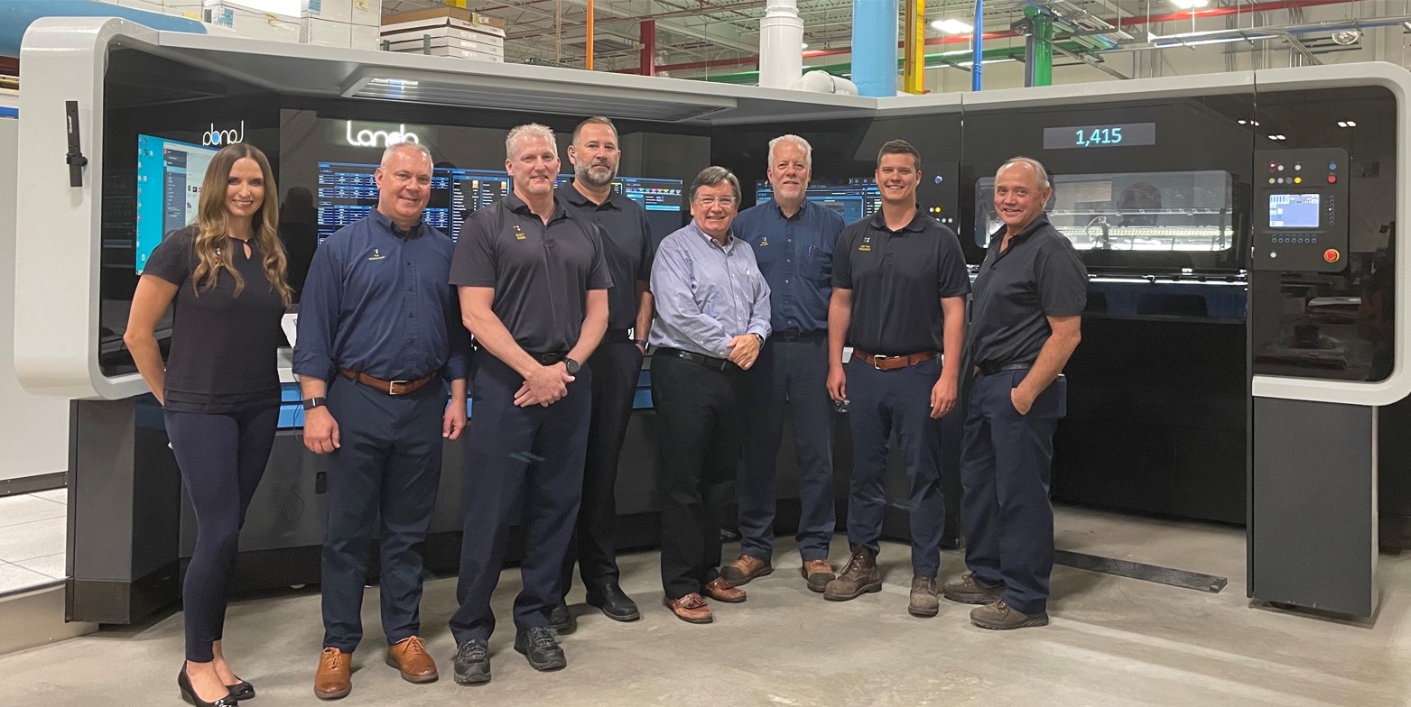 Landa S10P Nanographic Press Advances Quad’s In-Store Solutions