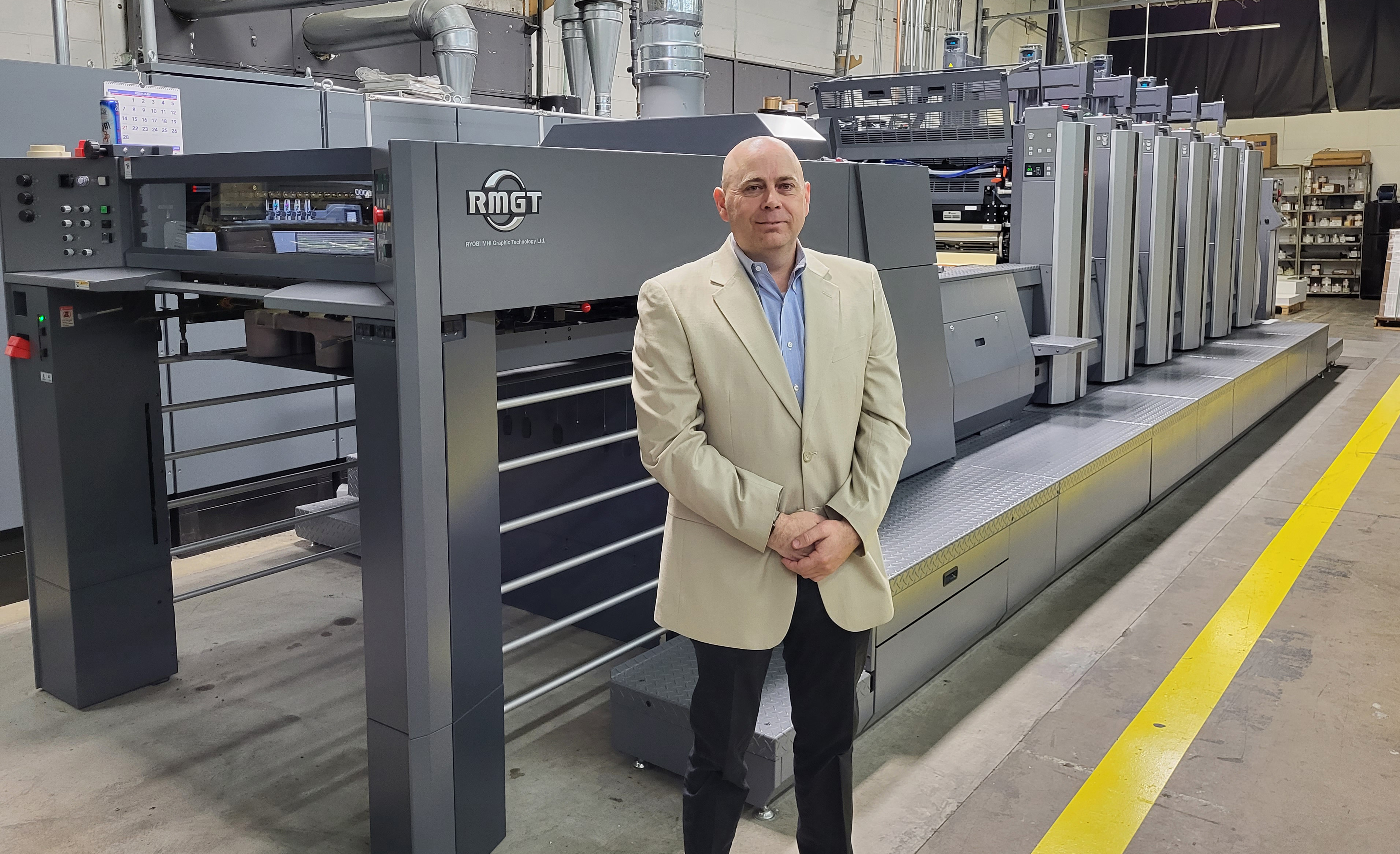 Primary Color Installs RMGT 940 Offset Press - Printing Impressions