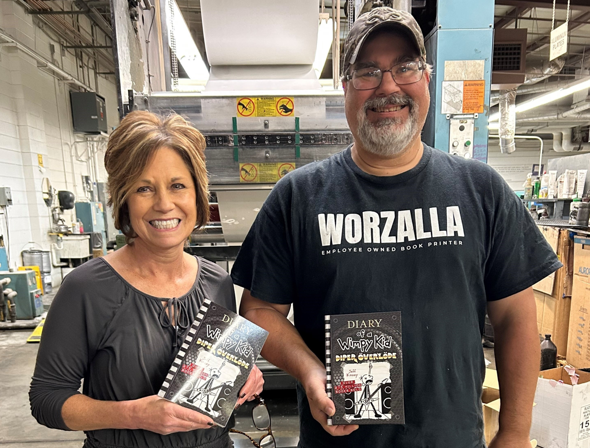 Worzalla Prints 17th Installment of 'Diary of a Wimpy Kid'