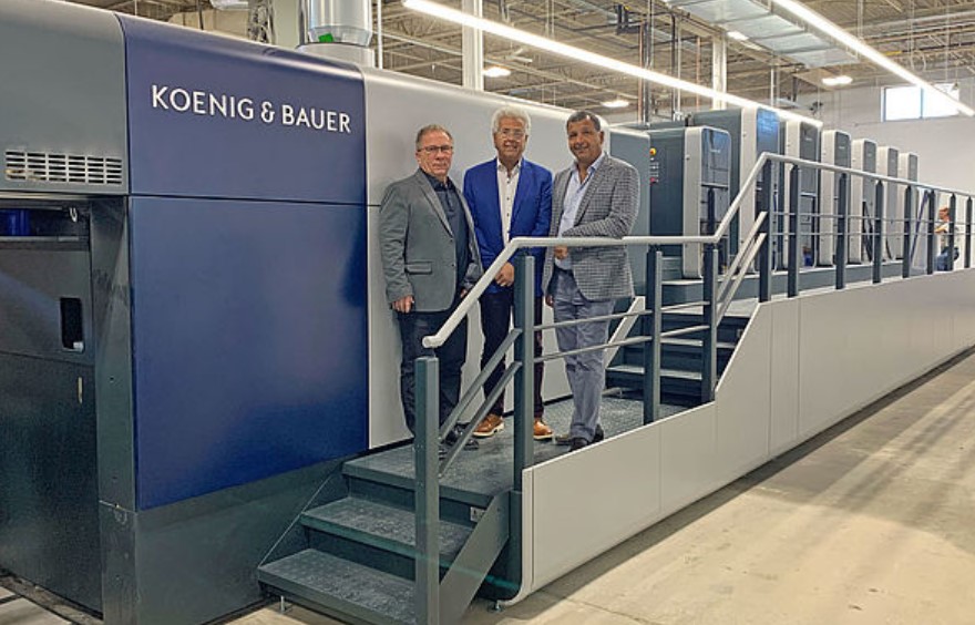 Litho Quebec Installs Koenig & Bauer Rapida Offset Printing Press