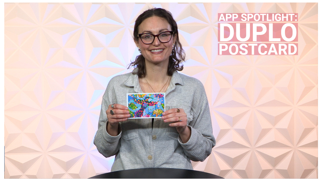 Embellished Sample Mimics Look of Beautiful Stained Glass