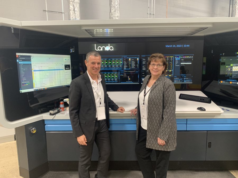 Landa Digital Printing, Quantum Group Show S10P Nanographic Press