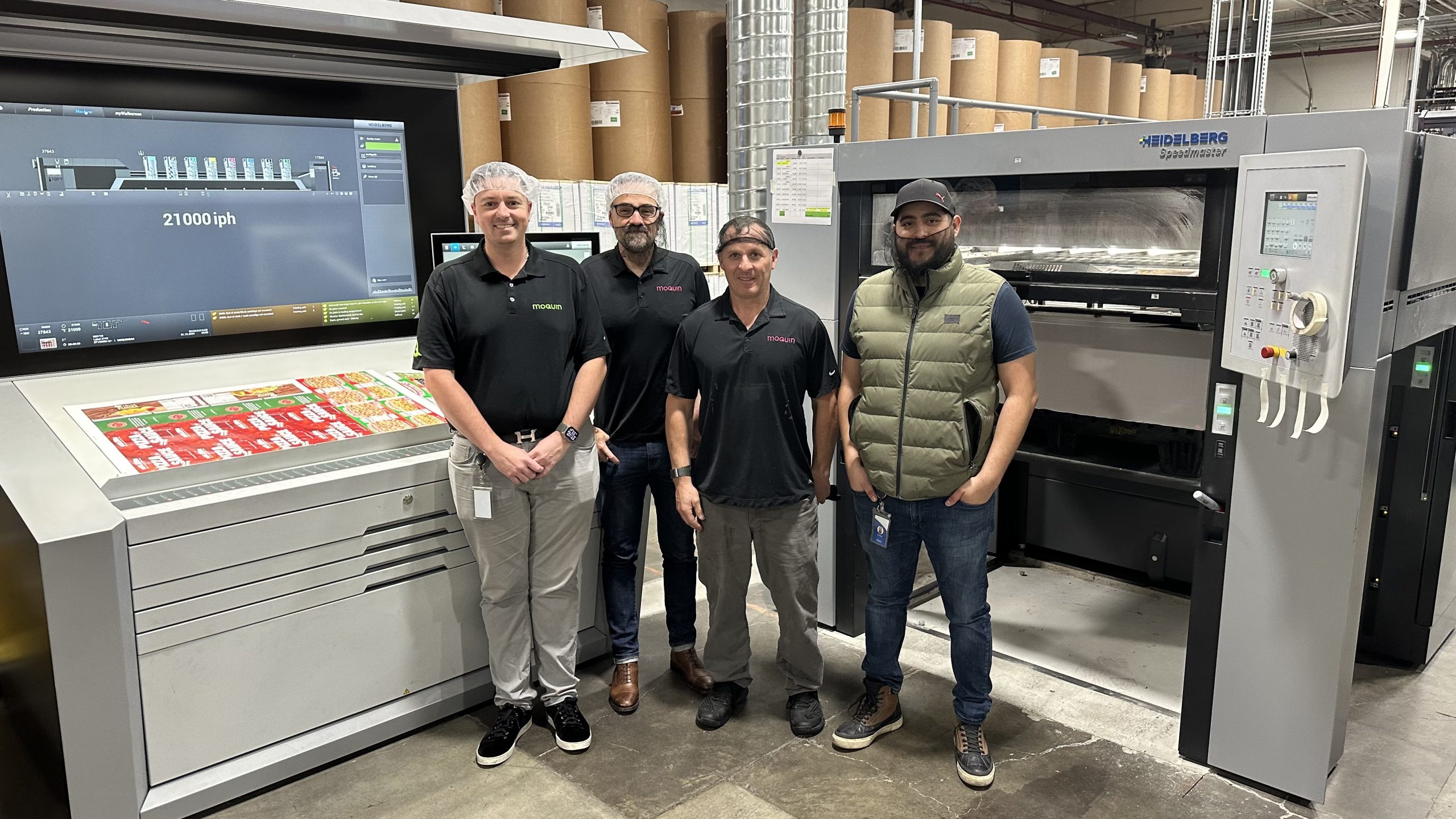 Moquin Press Installs Heidelberg's First 21K Speedmaster XL 106
