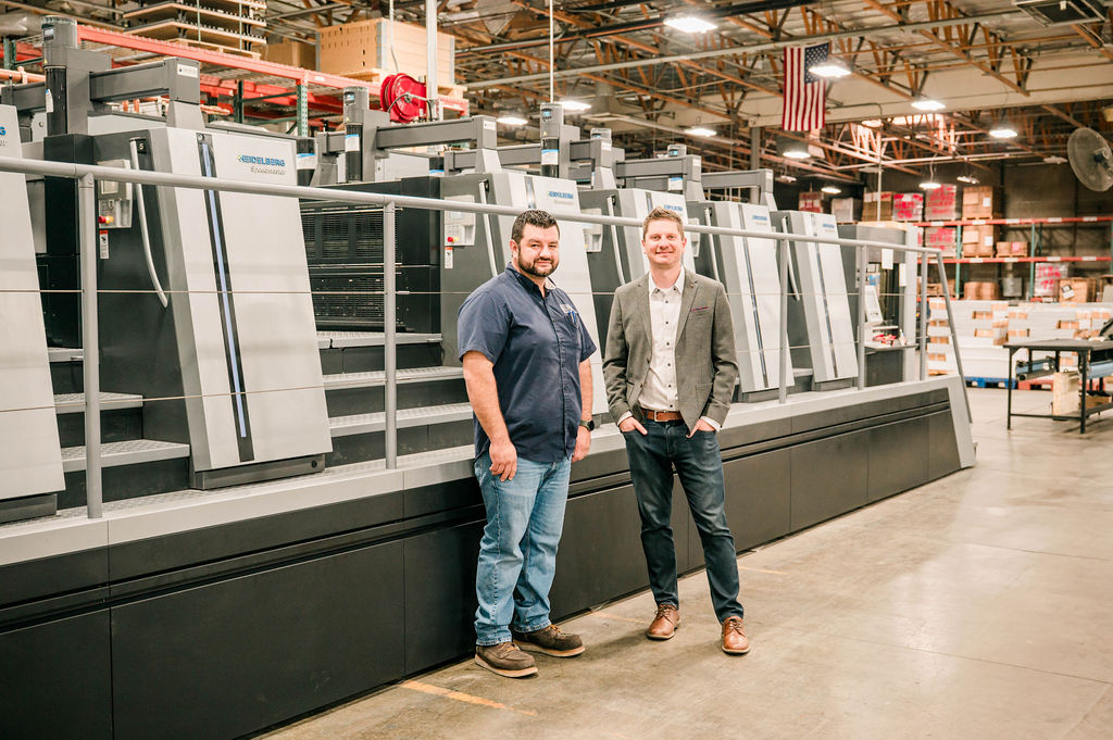 Courier Graphics Installs Speedmaster XL 106 from HEIDELBERG