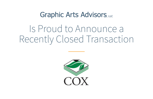 Cox Printers Sold to PDC Graphics