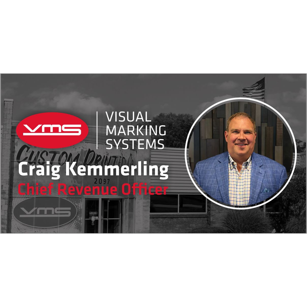 Visual Marking Systems Appoints New Chief Revenue Officer